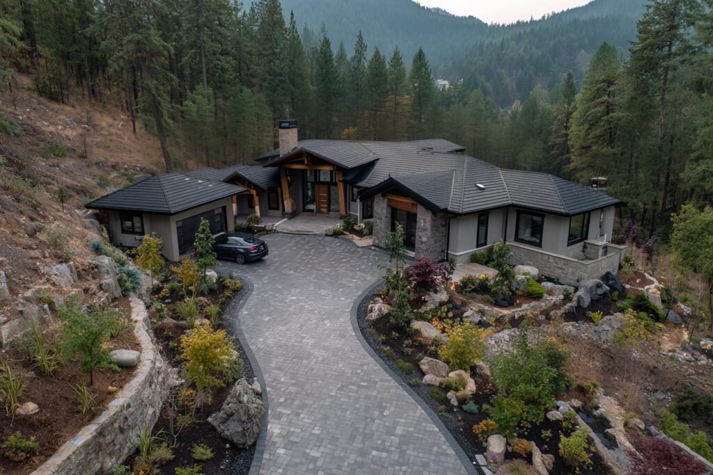 WUI Custom Home Design Basics: Safer Edge-Of-City Lots